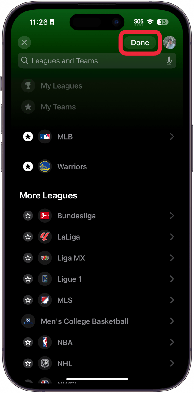 Check Out Apple’s New Sports App