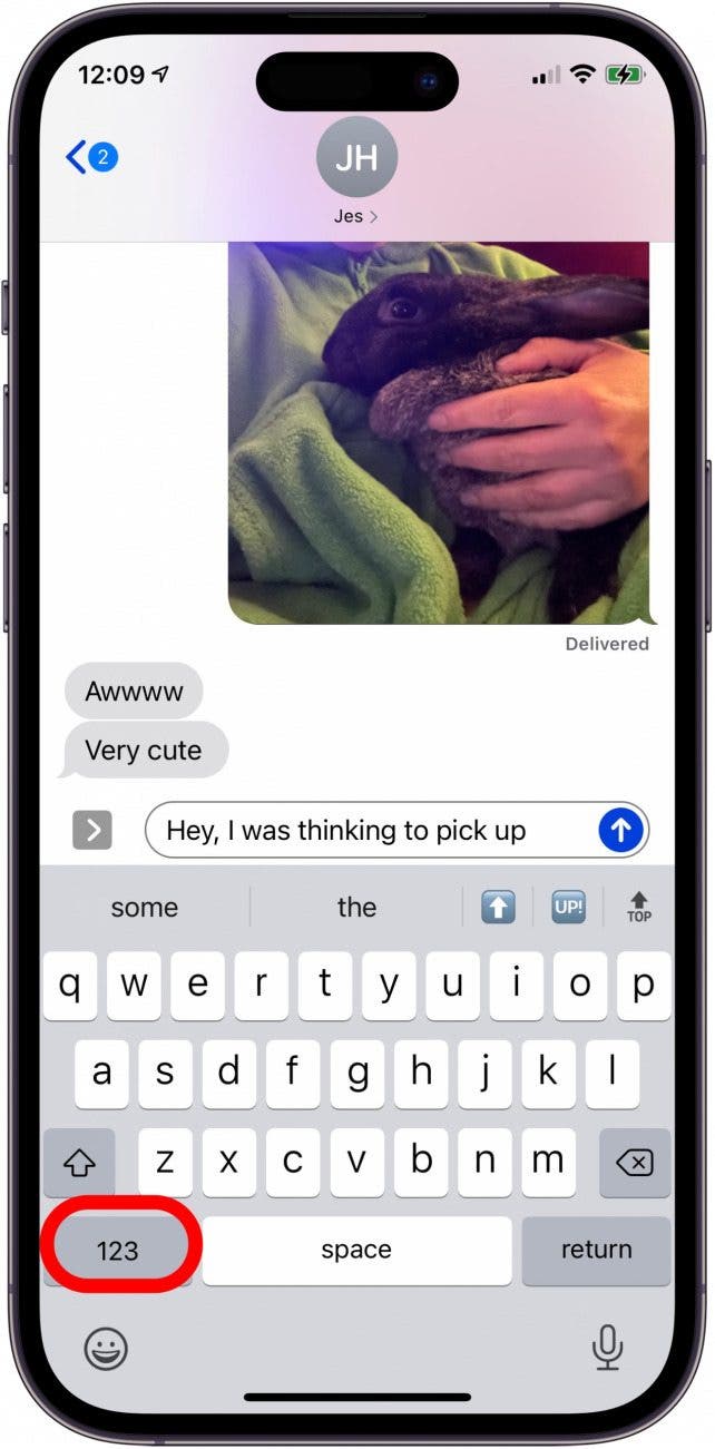 How to Type Numbers on an iPhone without Leaving the ABC Keyboard