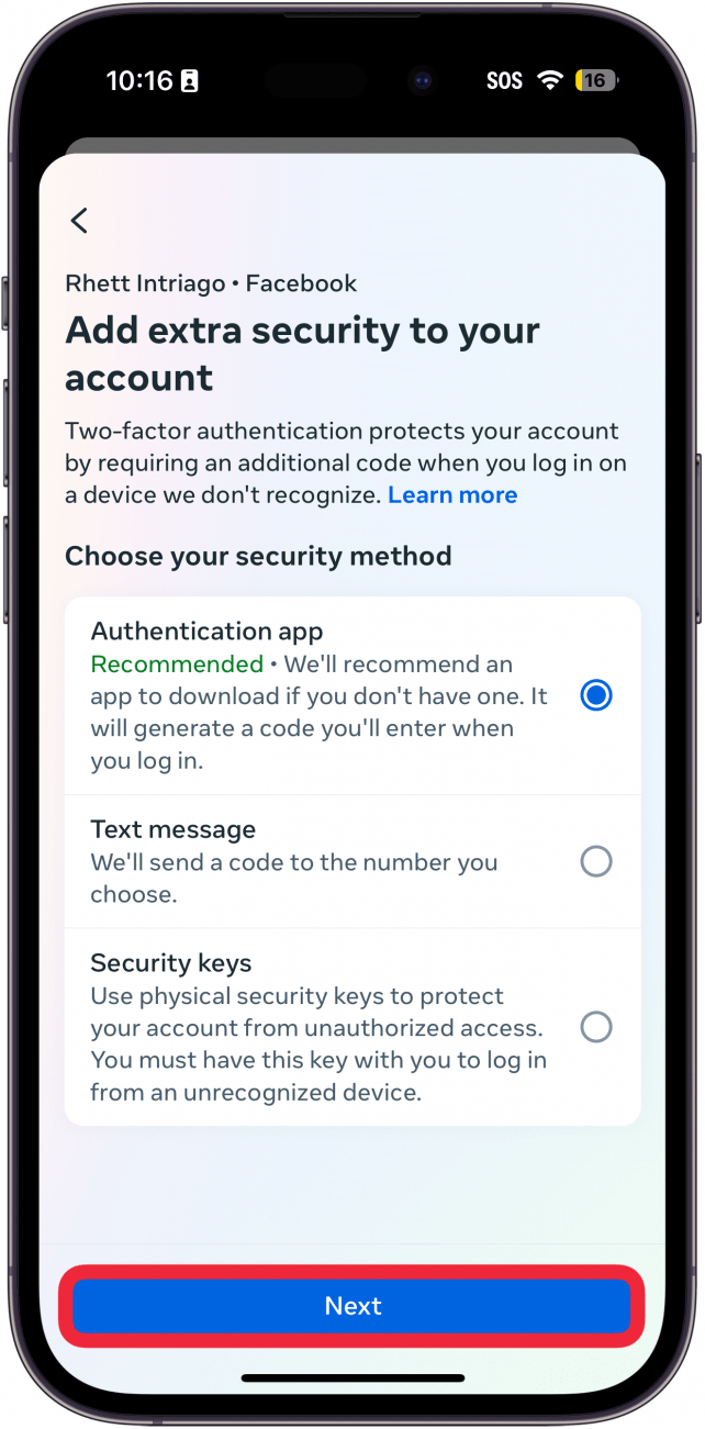 Secure Your Facebook with Two-Factor Authentication