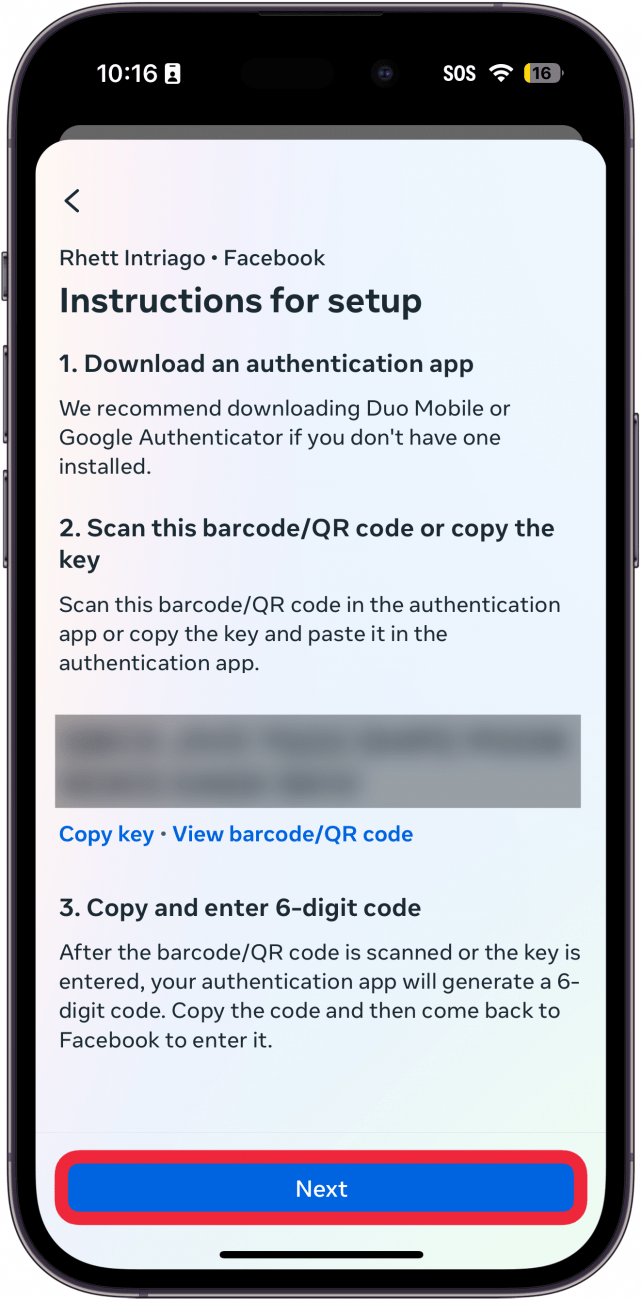 Secure Your Facebook with Two-Factor Authentication