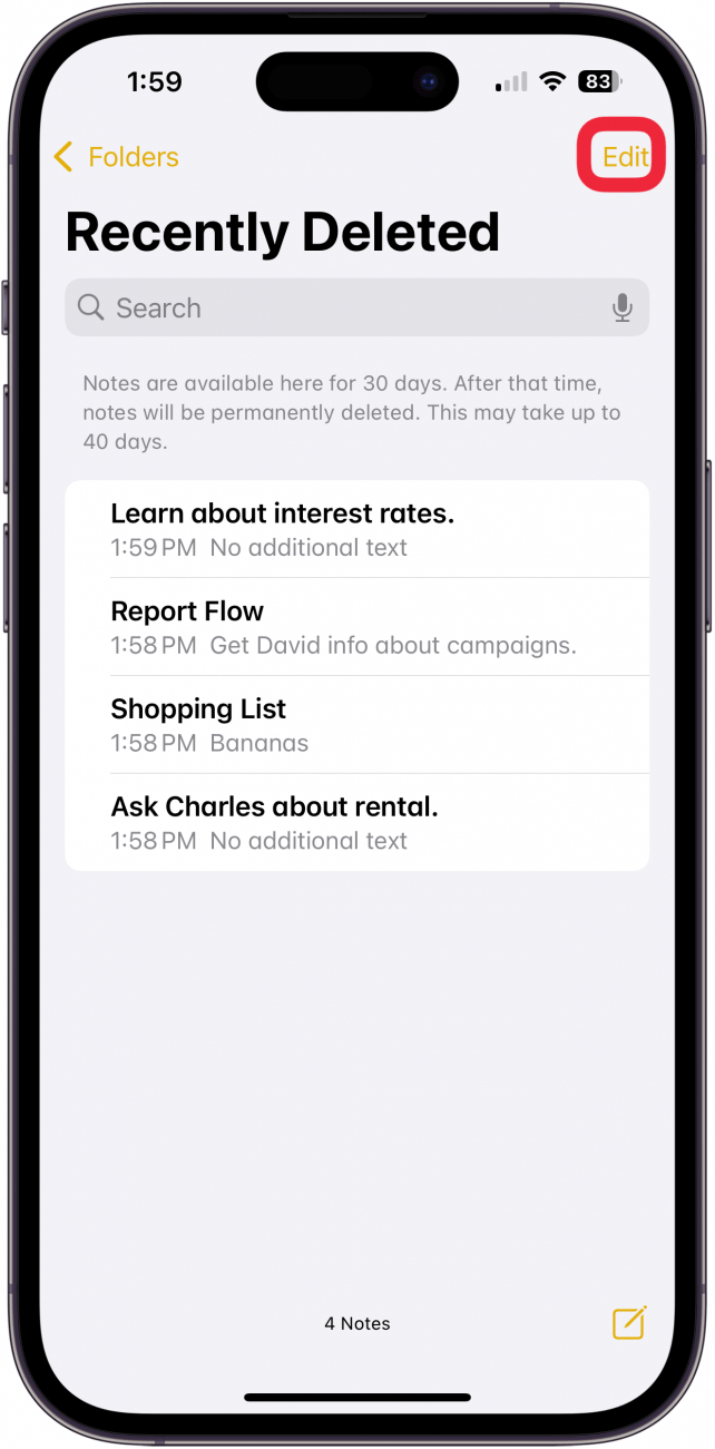 iPhone Notes Disappeared? Easy Ways to Get Them Back