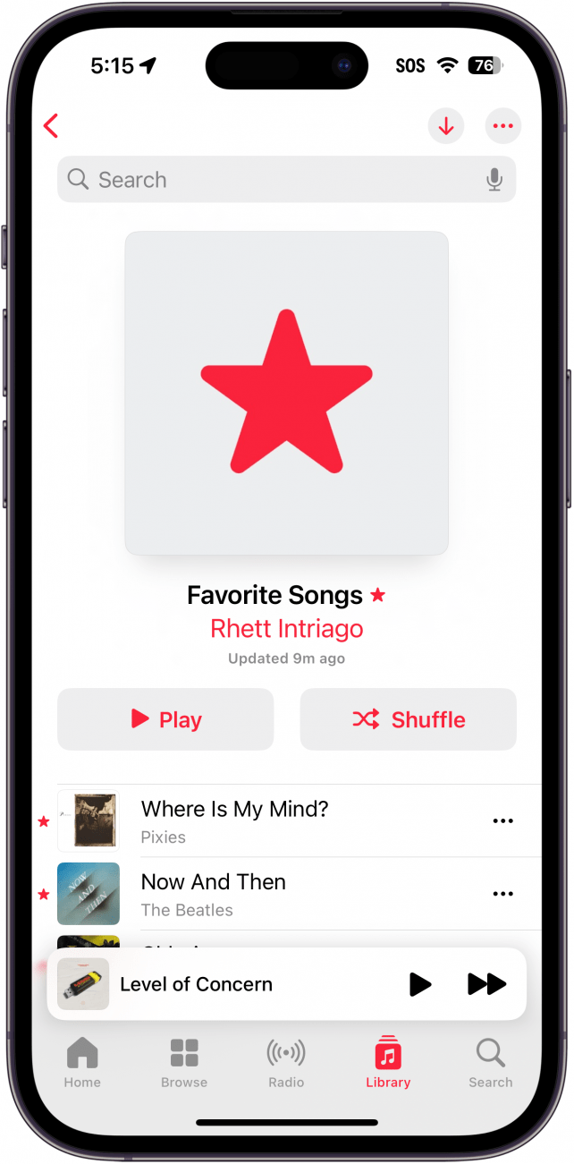 How to Favorite Songs in Apple Music
