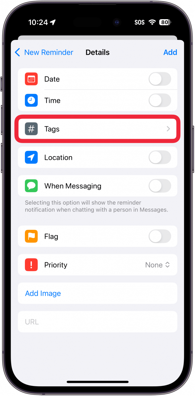Set a Reminder on iPhone & iPad