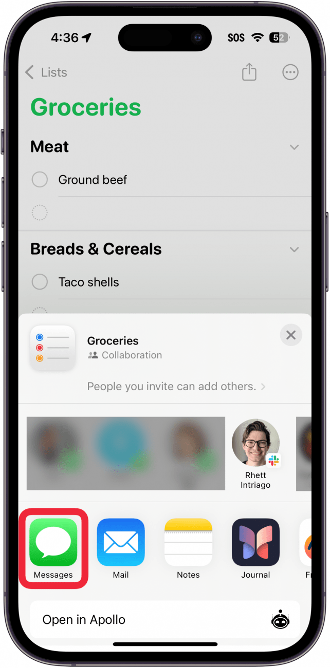 Share Reminders on iPhone with Friends to Get Things Done