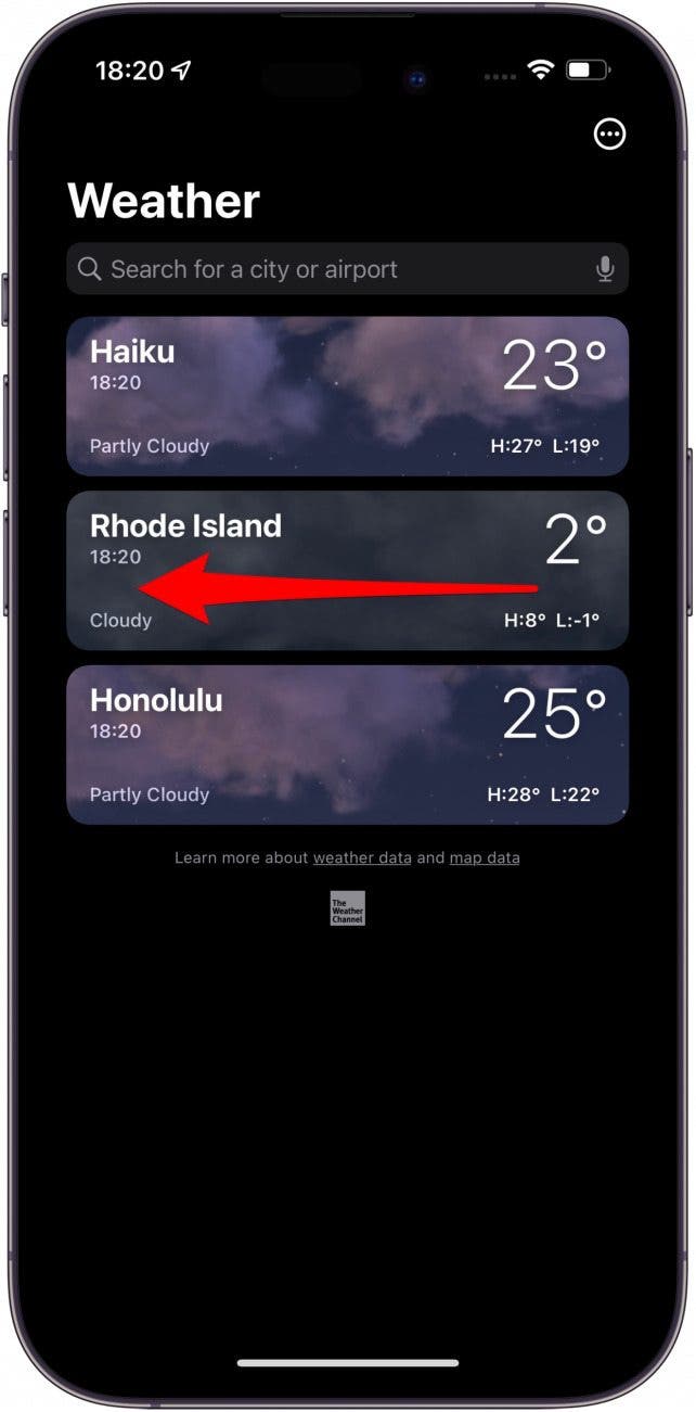 How to Change Weather Location on iPad & iPhone Weather App