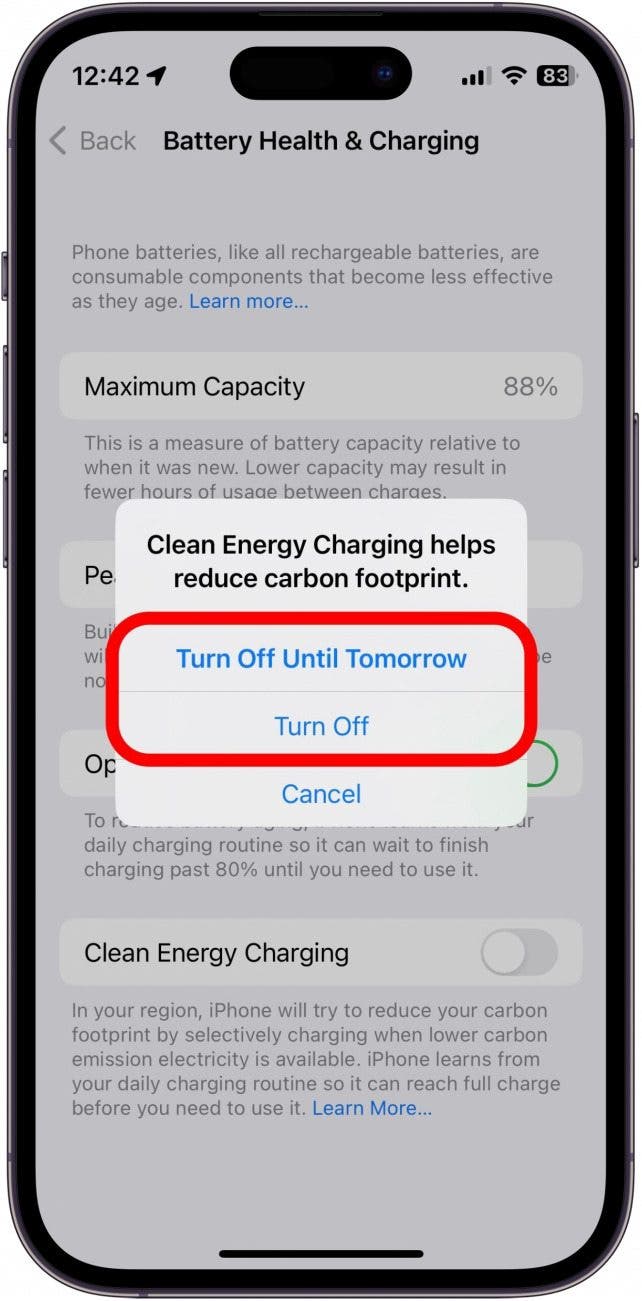 Clean Energy Charging: What Does It Mean & How to Turn It Off