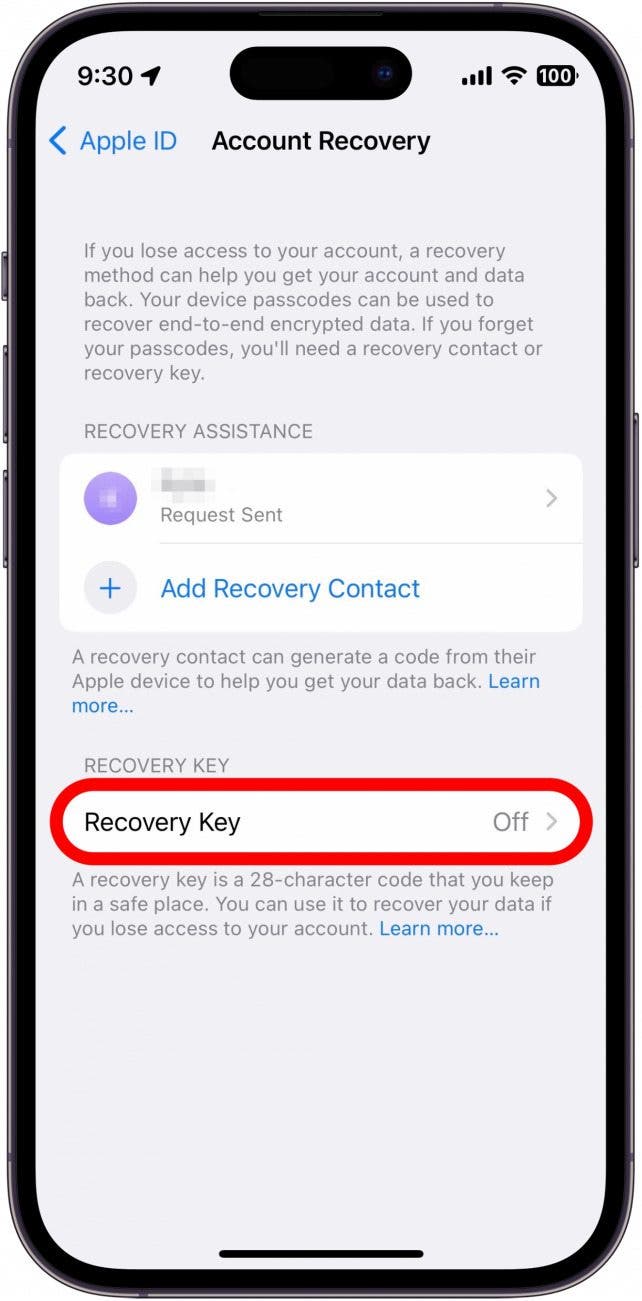 Keep Your Apple ID Secure with a Recovery Key