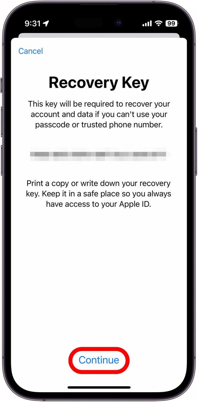Keep Your Apple ID Secure with a Recovery Key