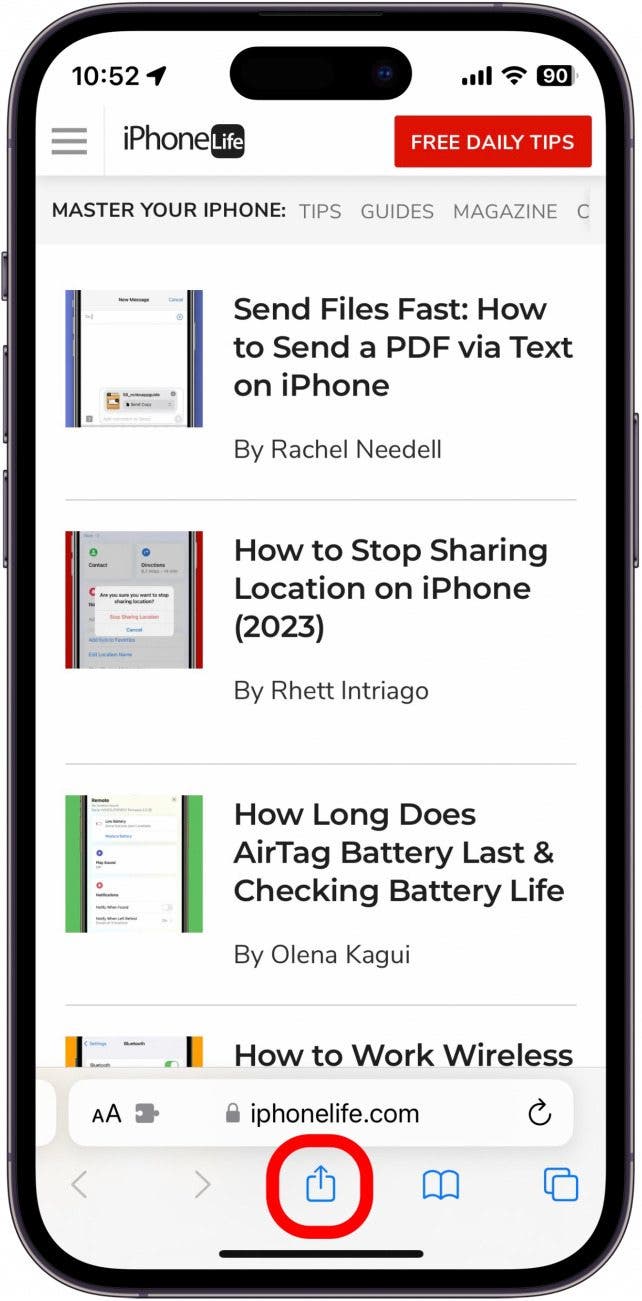 How to Add a Website to Your Home Screen