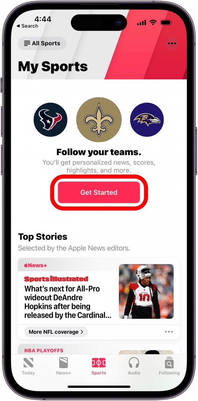 Quickly Access the Latest Sports News