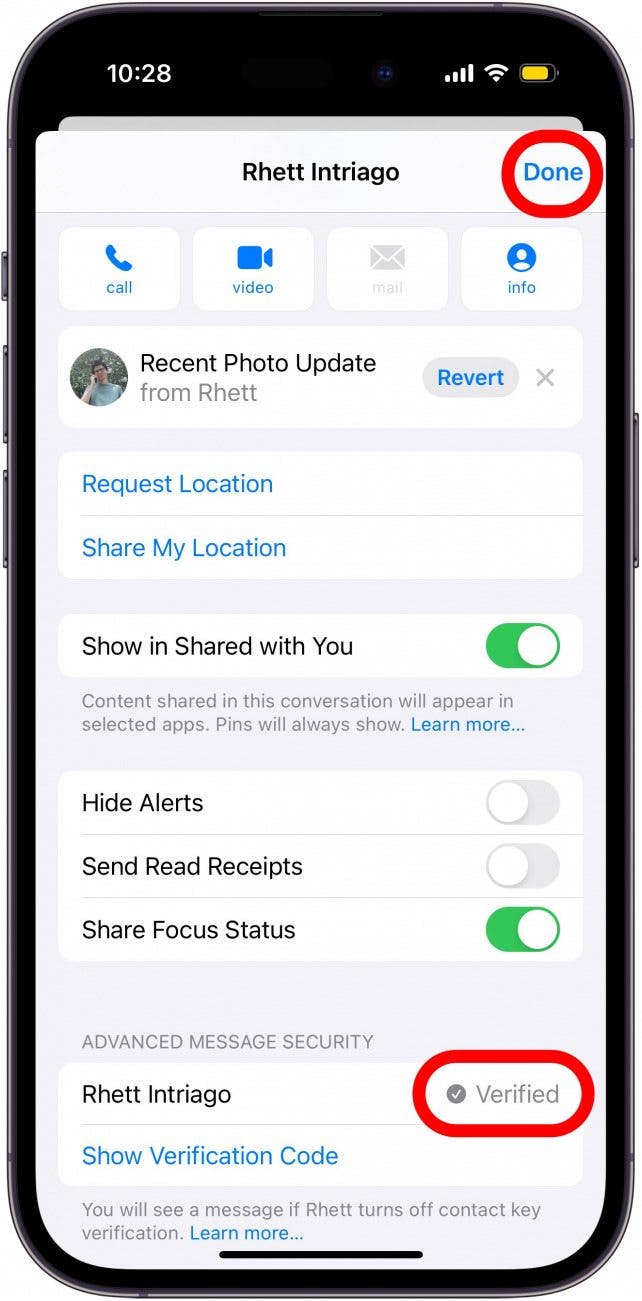 iMessage Contact Key Verification Explained