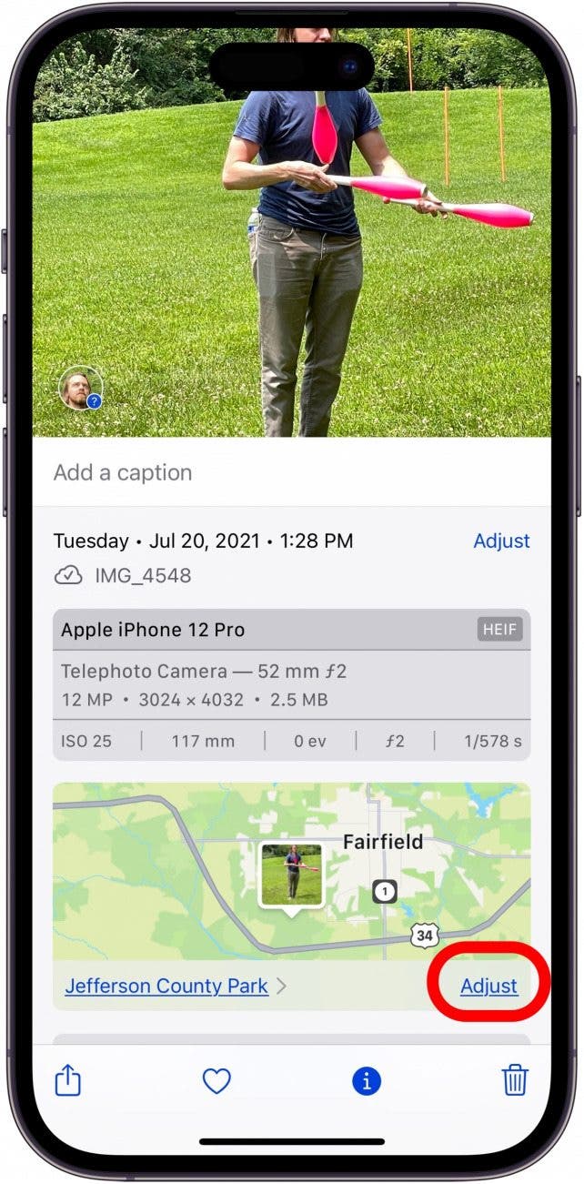 How to Edit or Remove Locations from a Photo on iPhone & iPad