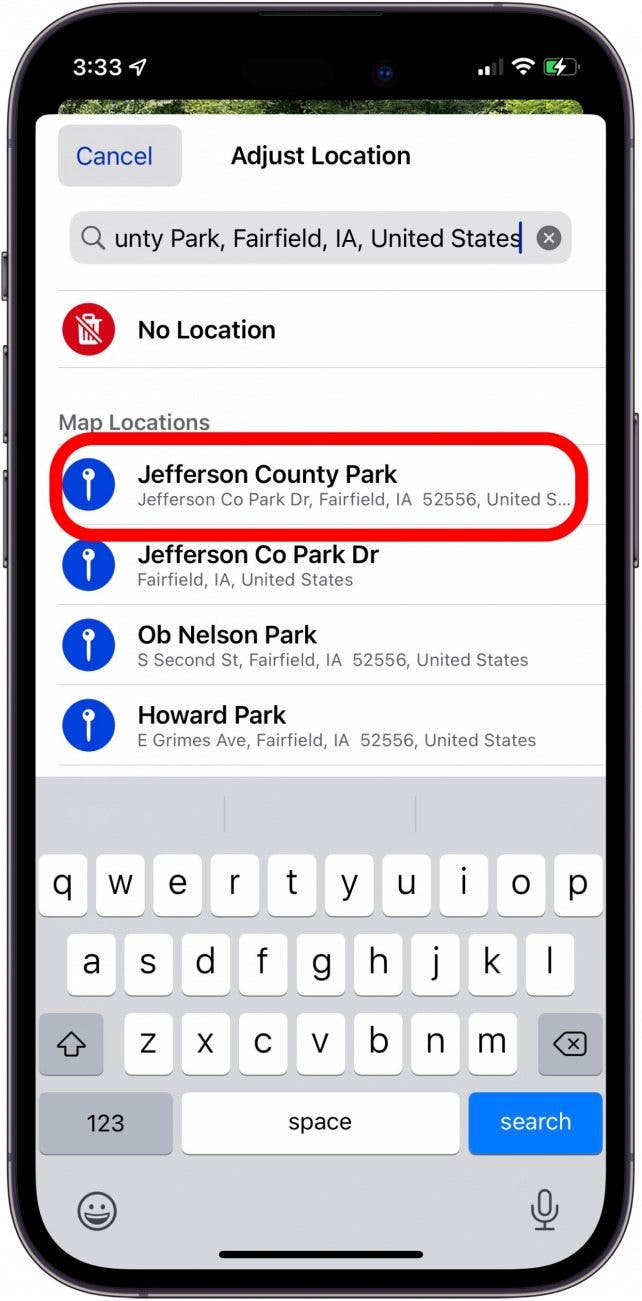 How to Edit or Remove Locations from a Photo on iPhone & iPad