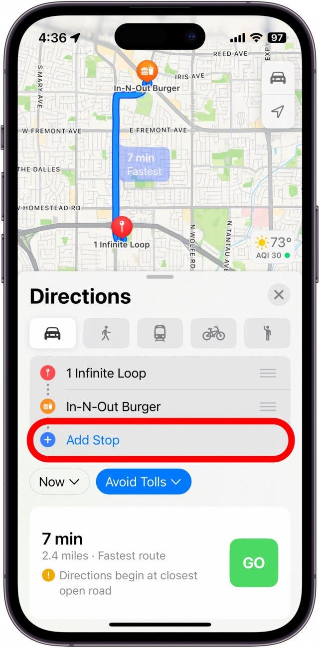 Map Out a Run or a Road Trip with Apple Maps
