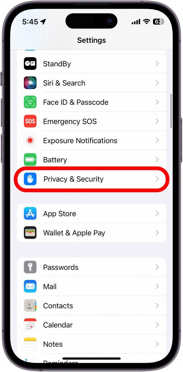 See How Apps Use iPhone Privacy Permissions