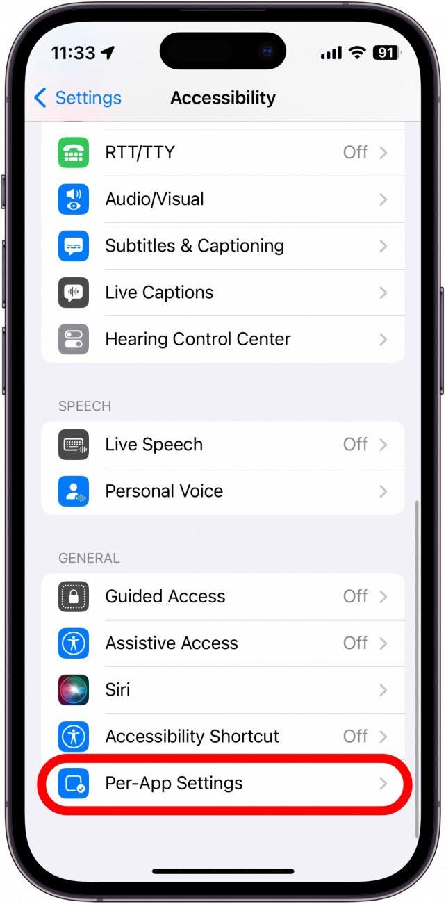 How to Make Each App More Accessible