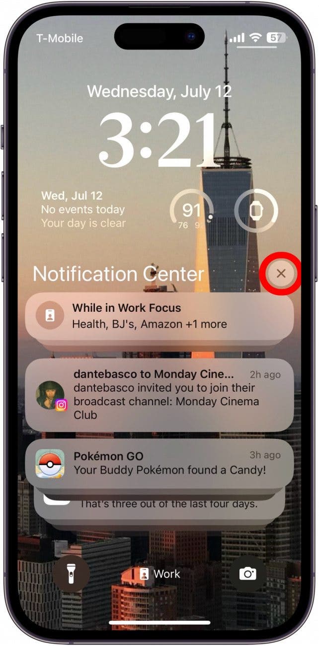 Instantly Clear Out All Your iPhone Notifications