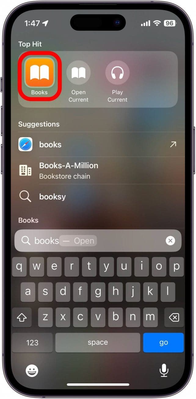 Scroll through Your Books on iPhone & iPad