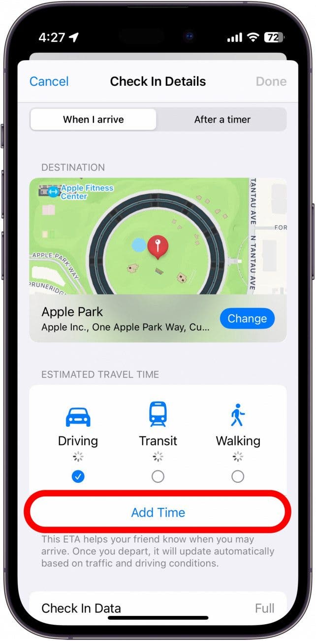 Let Your Family Know When You Get Home Safely