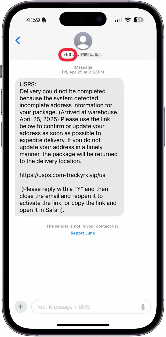 Protect Yourself from USPS Text Scams