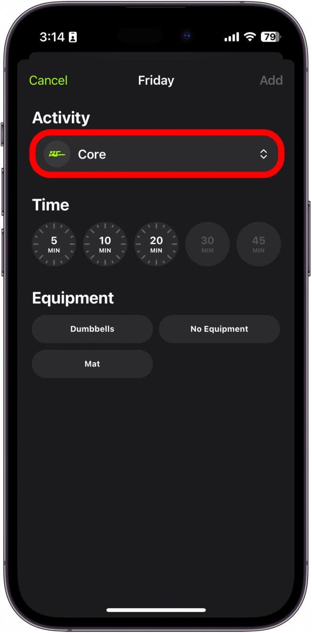 Build a Custom Workout Plan in Apple Fitness+
