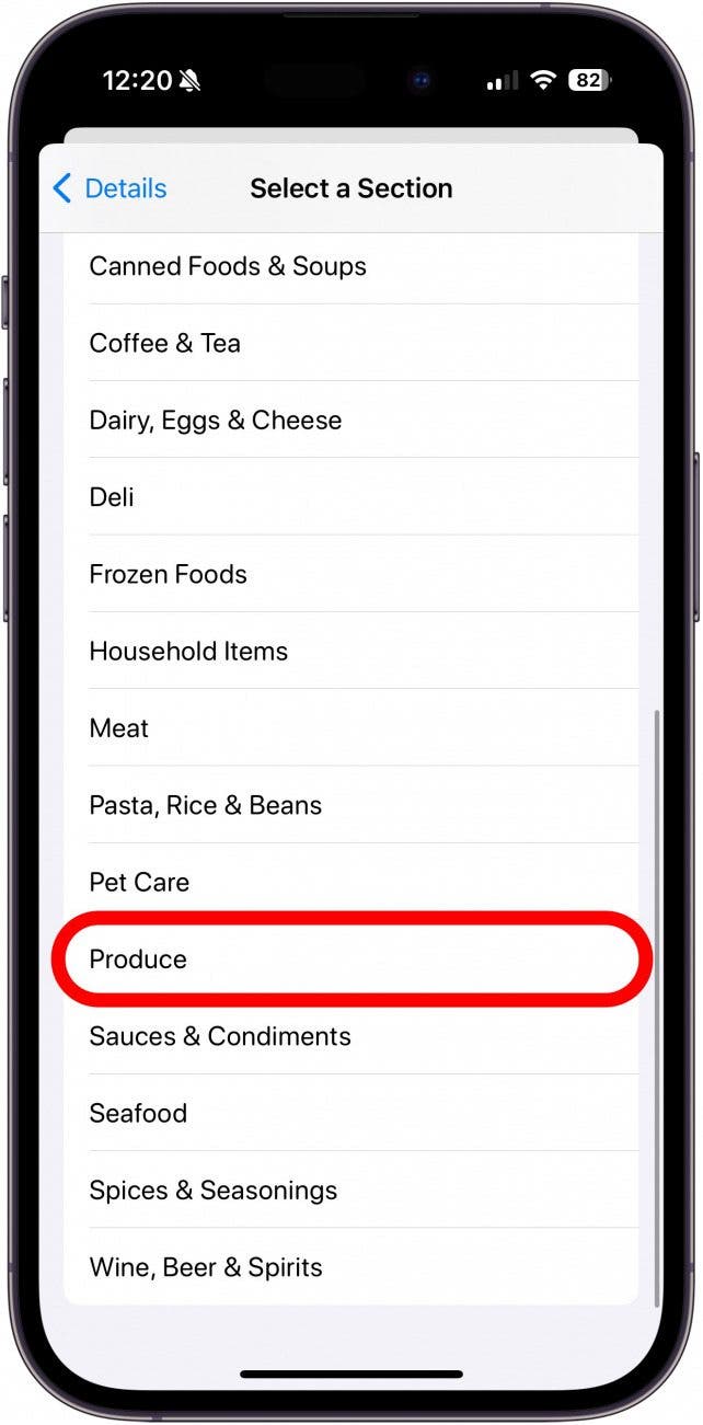 iPhone Grocery List Sorting Wrong? Here's How to Fix It