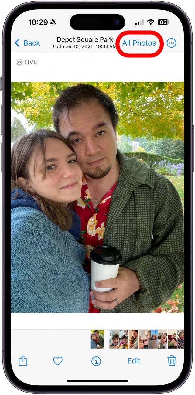 How to Find iPhone Featured Photos in the Photos App