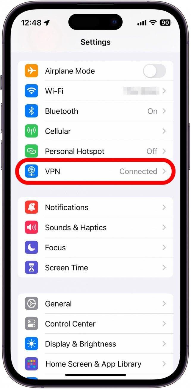 How to Turn Off VPN on iPhone in 2 Steps