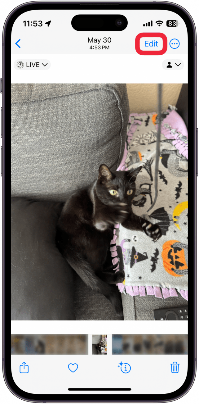 How to Select a Frame from a Live Photo