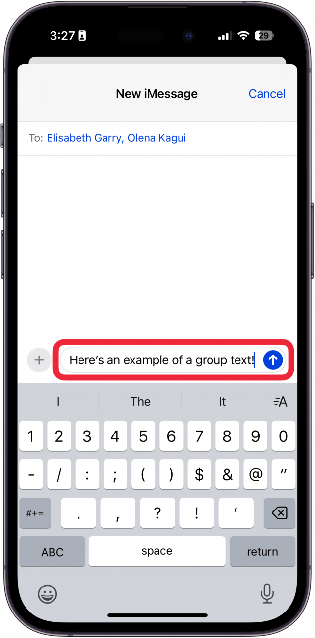 How to Create a Group Text on Your iPhone | www.iphonelife.com