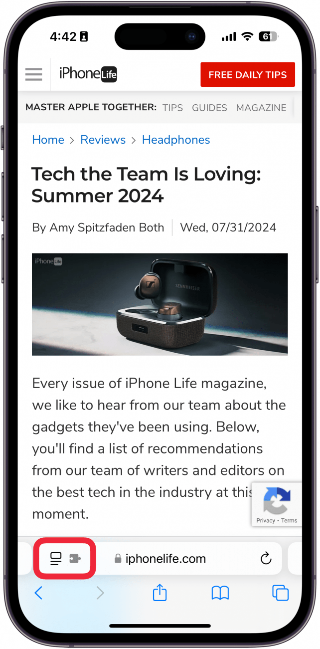 How to Use Safari Reader Mode on iPhone & iPad
