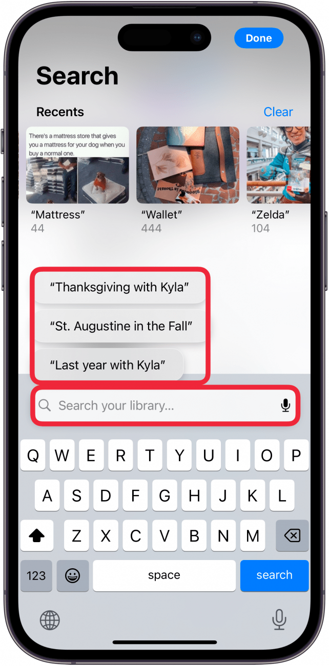 How to Search the New Photos App