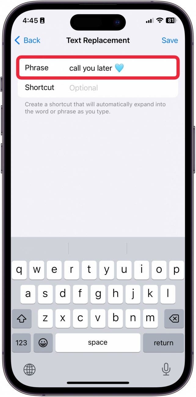 How to Create Text Shortcuts on iPhone