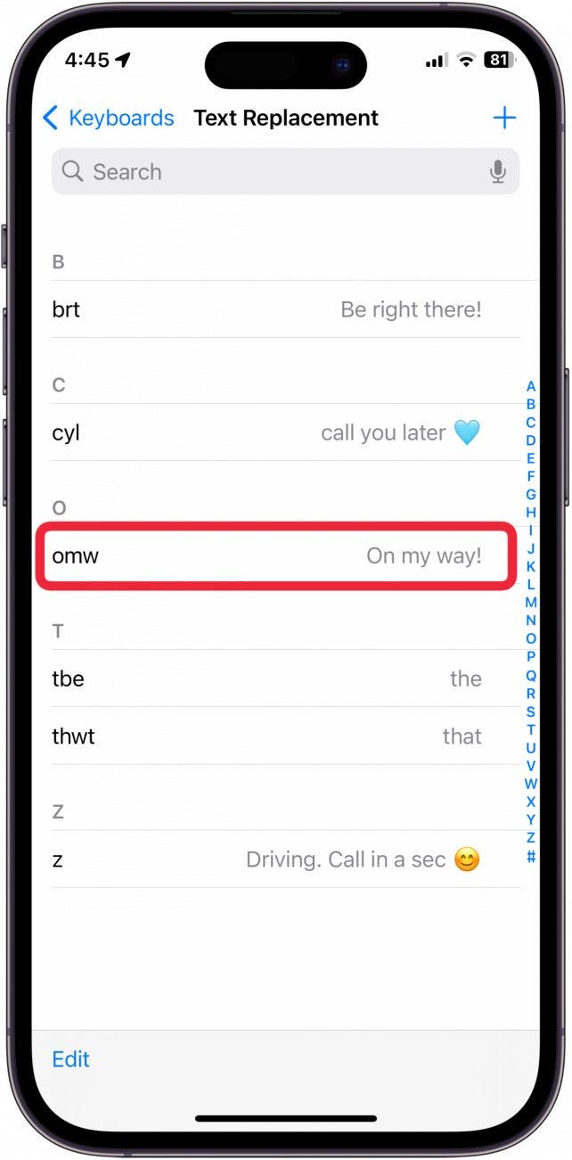 How to Create Text Shortcuts on iPhone