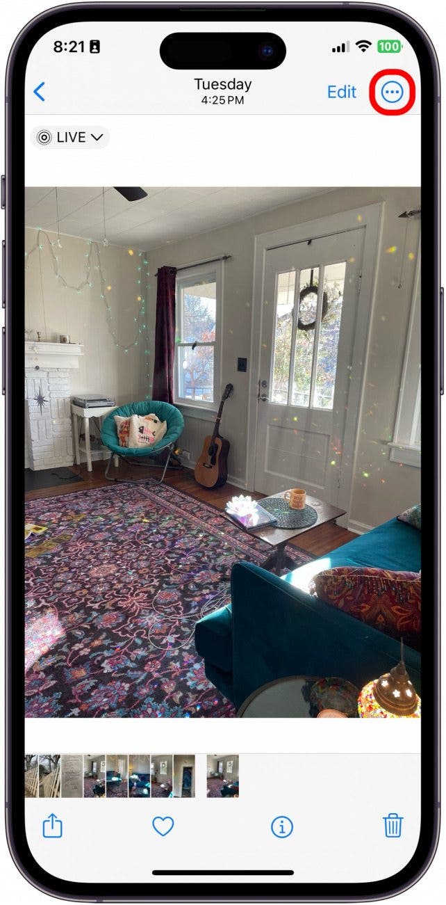 How to Convert Live Photo to Still on iPhone