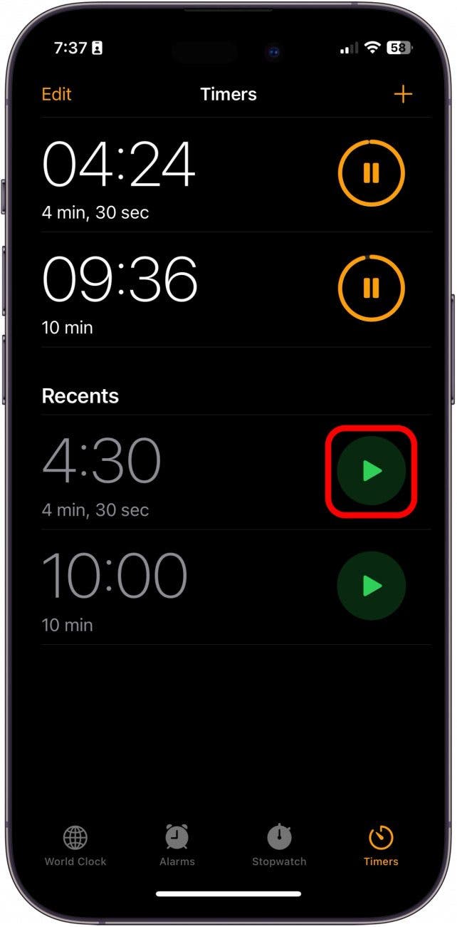 How to Set Multiple Timers on iPhone