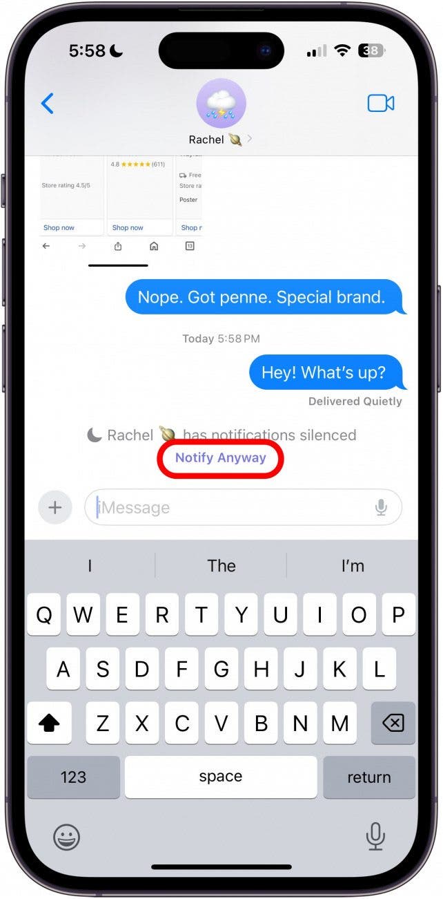 What Does Notifications Silenced Mean?