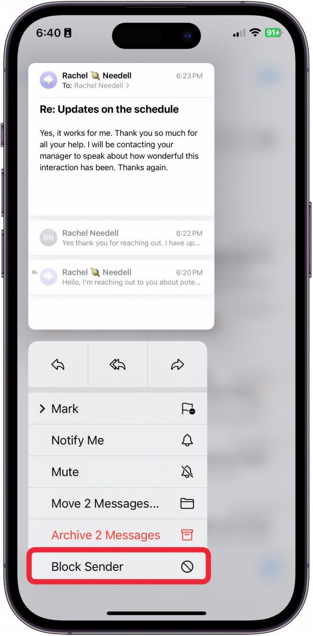 How to Quickly Preview an Email on iPhone