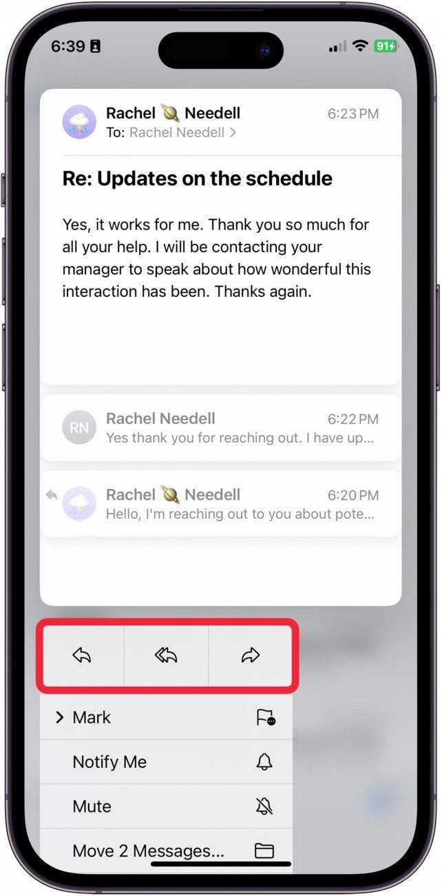 How to Quickly Preview an Email on iPhone