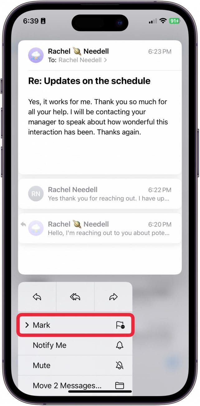 How to Quickly Preview an Email on iPhone