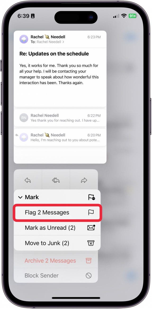 How to Quickly Preview an Email on iPhone