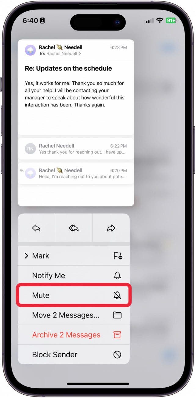 How to Quickly Preview an Email on iPhone