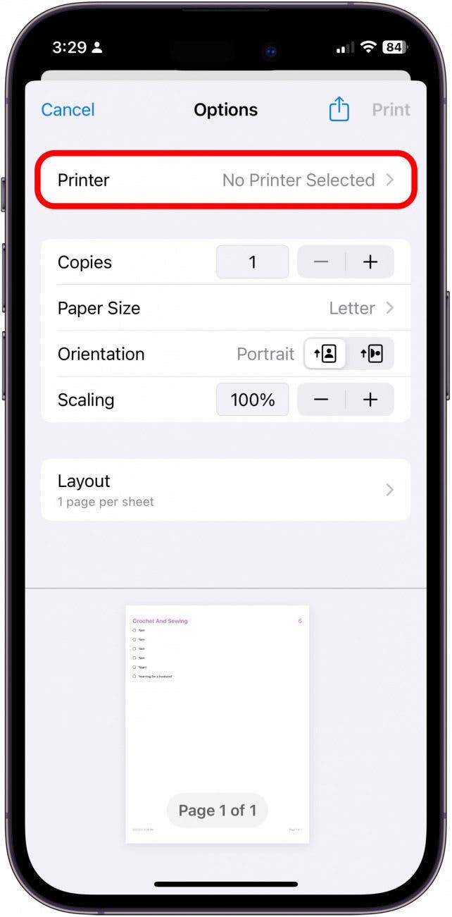 How to Print Lists in the Reminders App