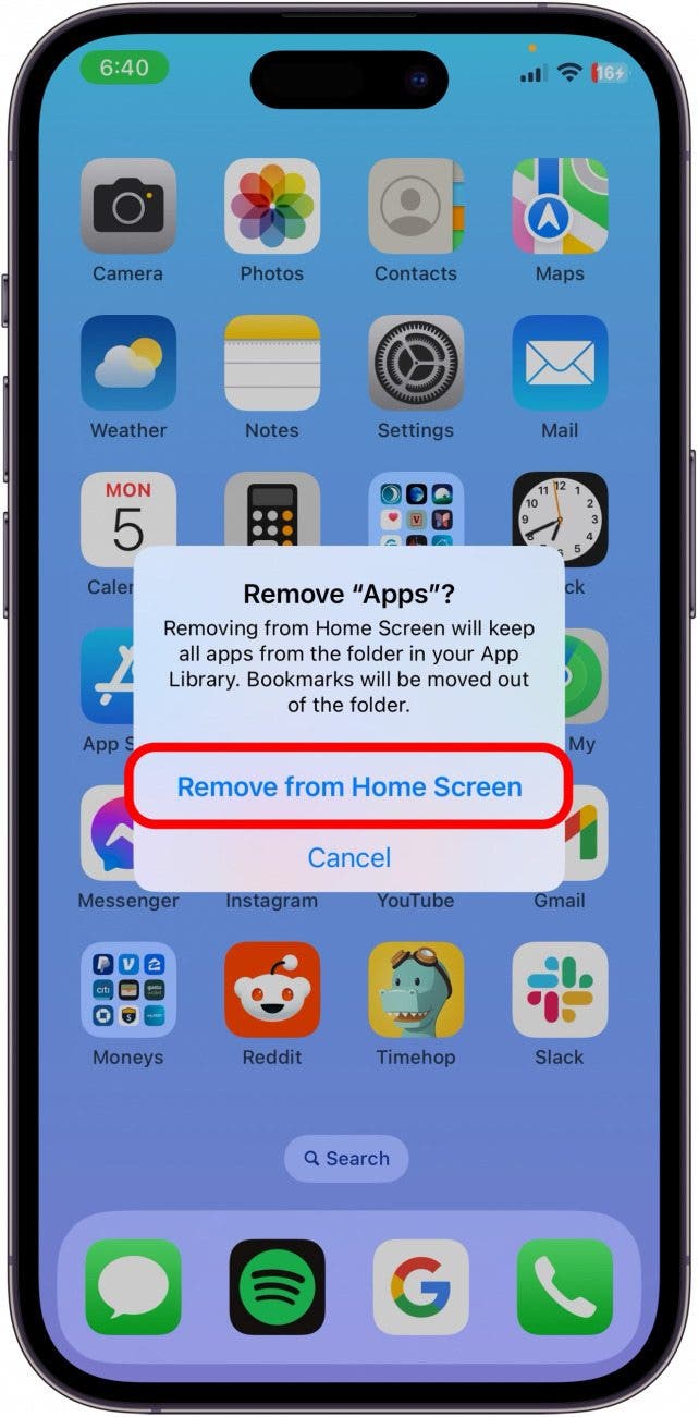 How to Delete App Folders on iPhone