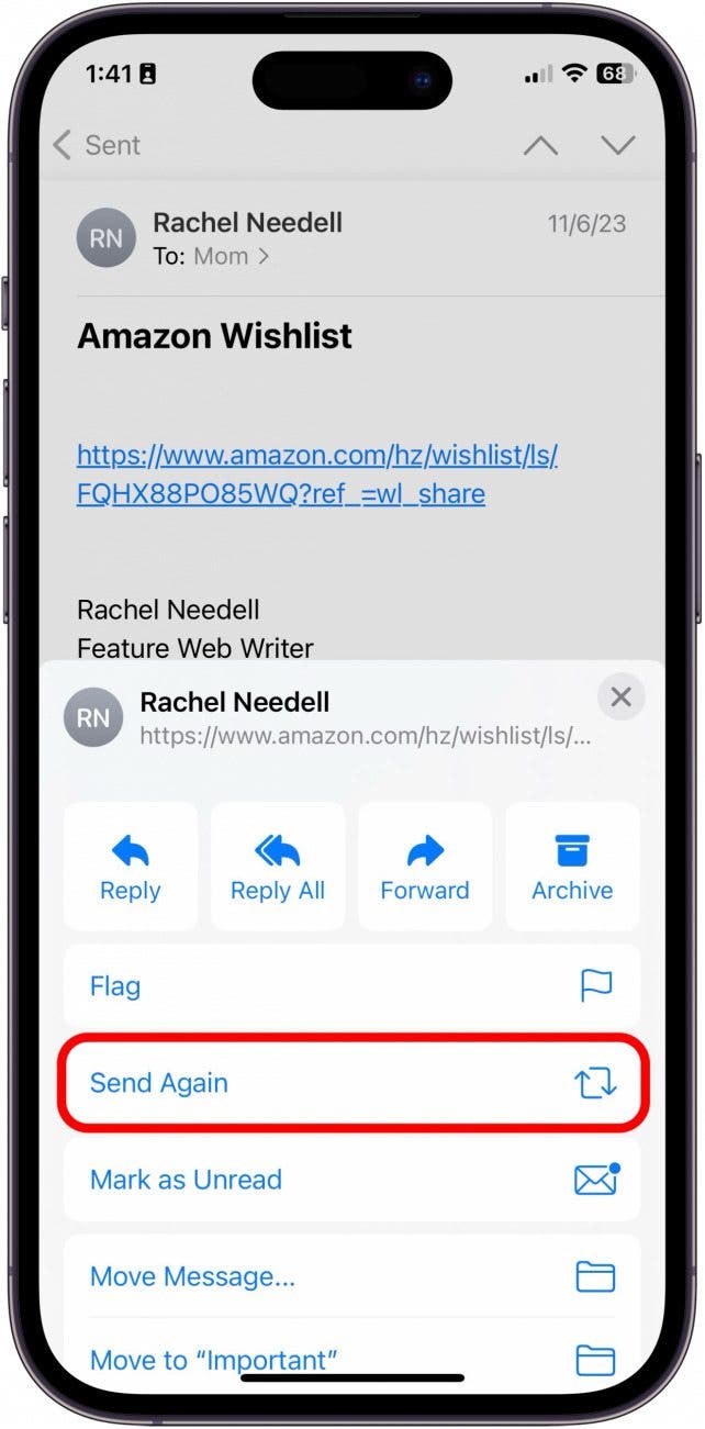 How Do You Resend an Email on iPhone