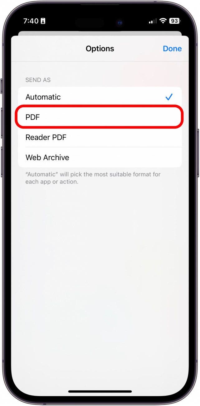 How to Save a Webpage as a PDF on Safari
