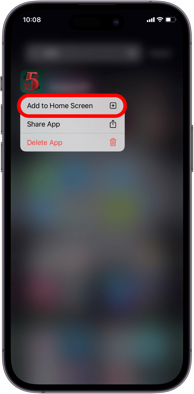 How to Get an App Back on the Home Screen of Your iPhone