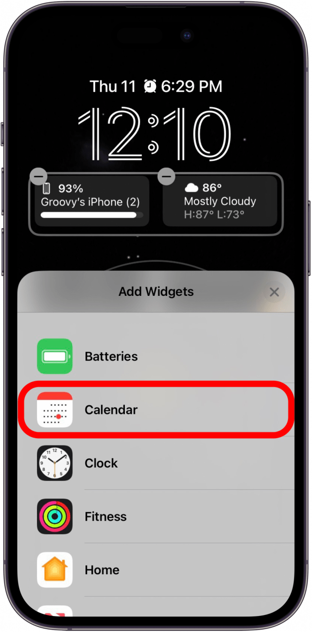 How to Add Widgets to iPhone's Lock Screen