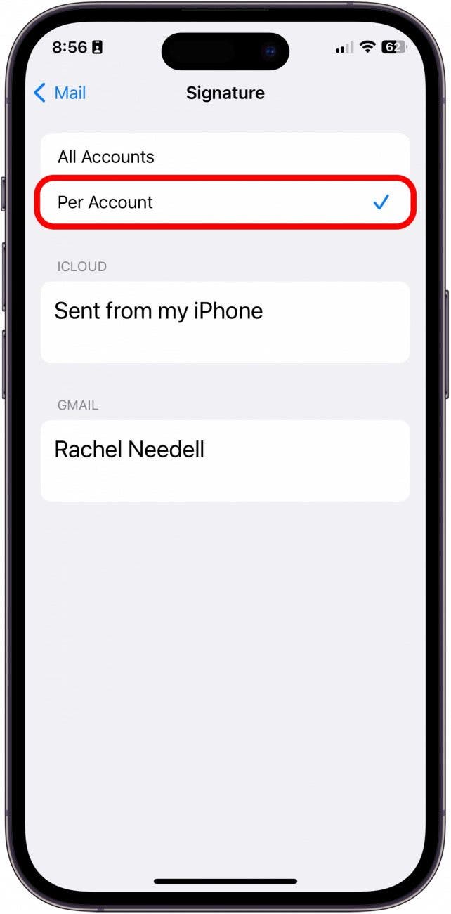 How to Remove Sent from my iPhone Email Signature