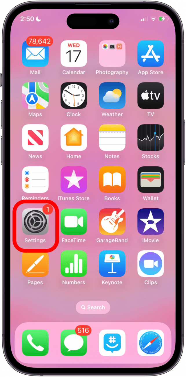 How to Set Lock Screen to Display a Focus